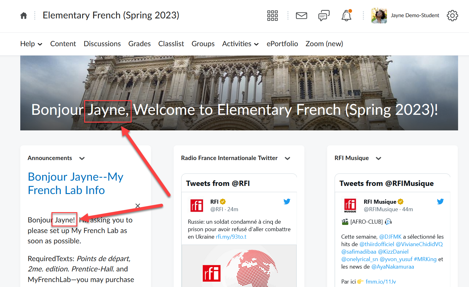 Brightspace Tip #370: You Can Personalize Brightspace – CAT FooD
